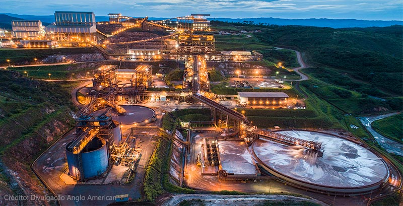 Minas-Rio da Anglo American registra aumento de 29% na produção do 2º ...