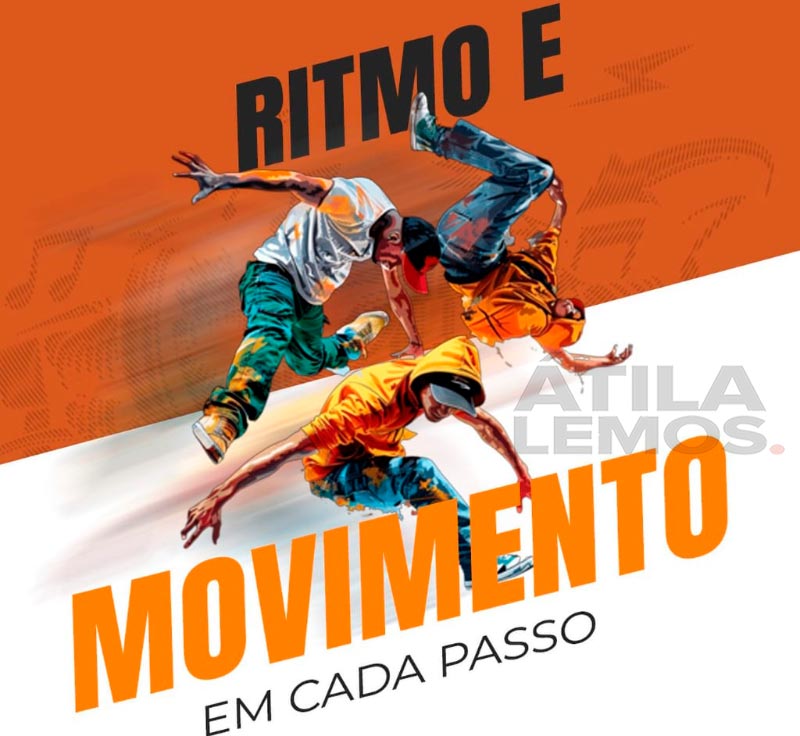 Ritmo e Movimento, em cada passo - Átila Lemos